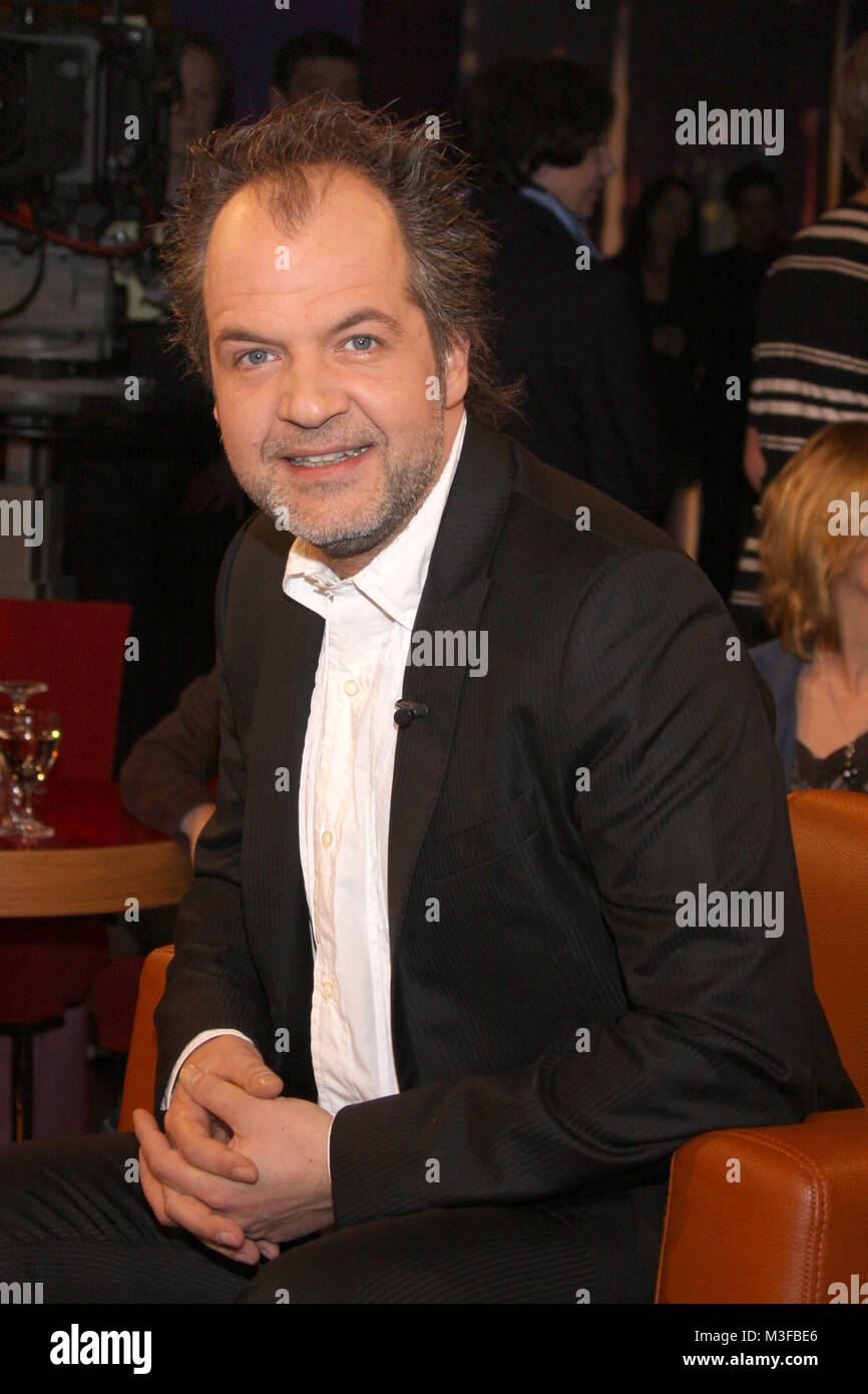 NDR Talkshow, 06.02.2009, Hamburg, Marek Erhardt, Schauspieler: Sein ...