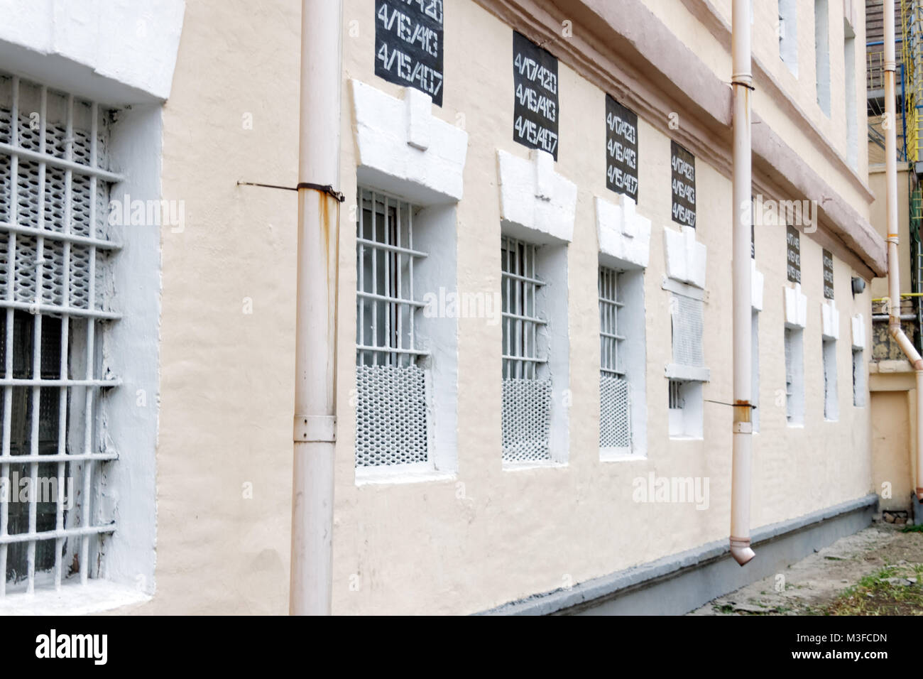 Prisoner outside cell guard hi-res stock photography and images - Alamy