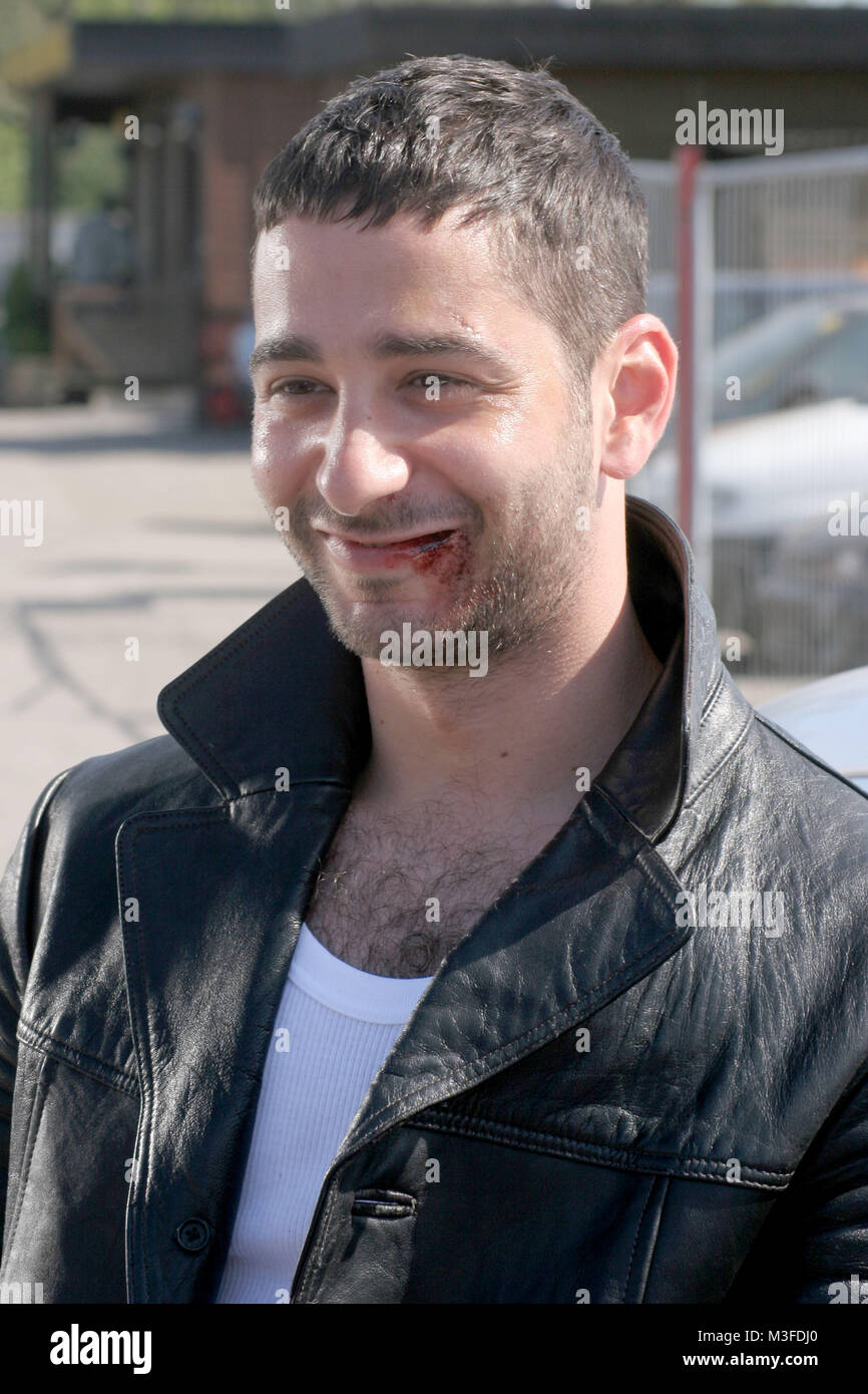 Denis Moschitto / Dreharbeiten zu "Chiko" / Kiesow-Autoverwertung ...