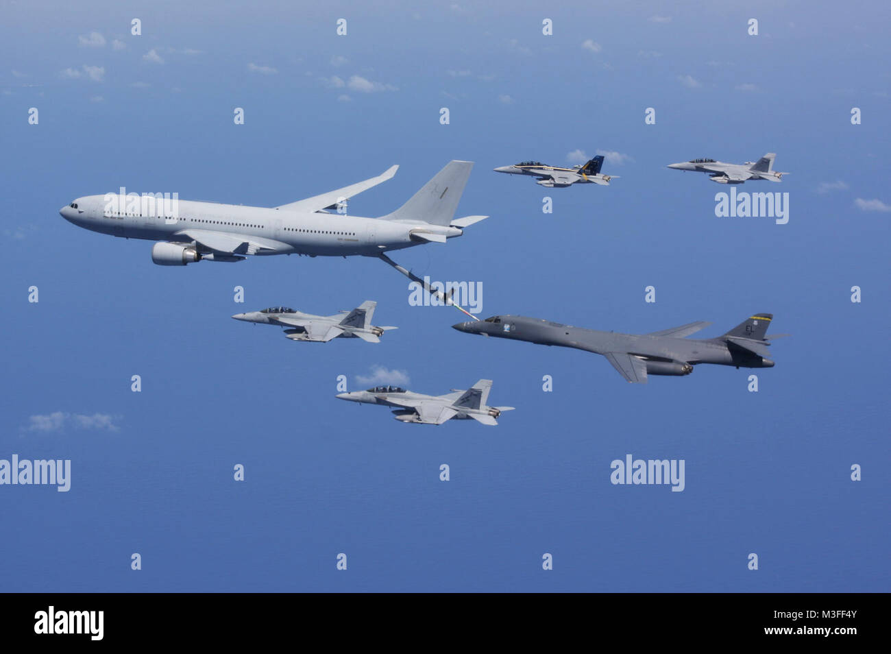 A Royal Australian Air Force KC-30A Multi-role Tanker Transport from ...