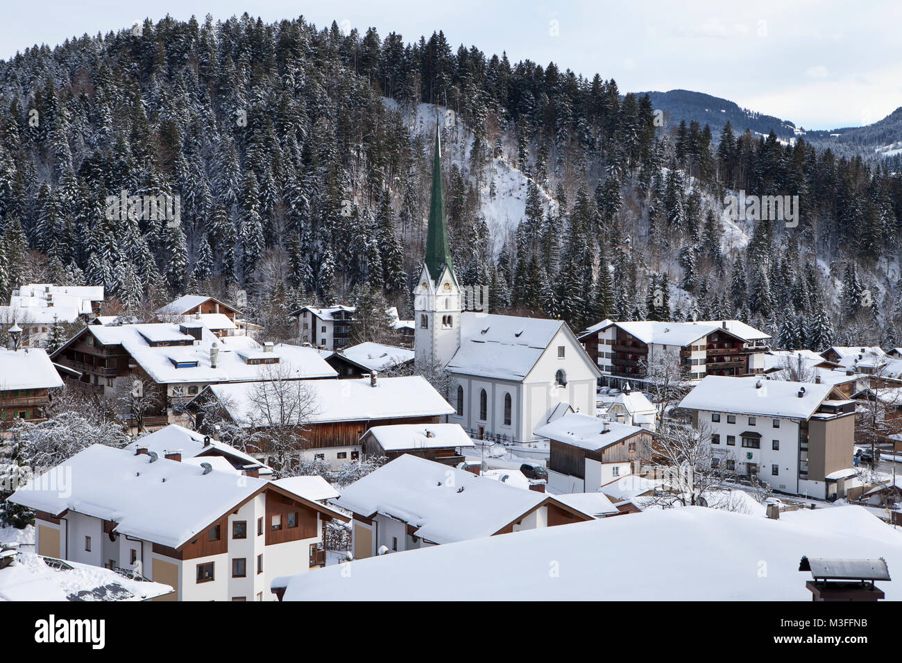 Pretty tyrolean village hi-res stock photography and images - Alamy