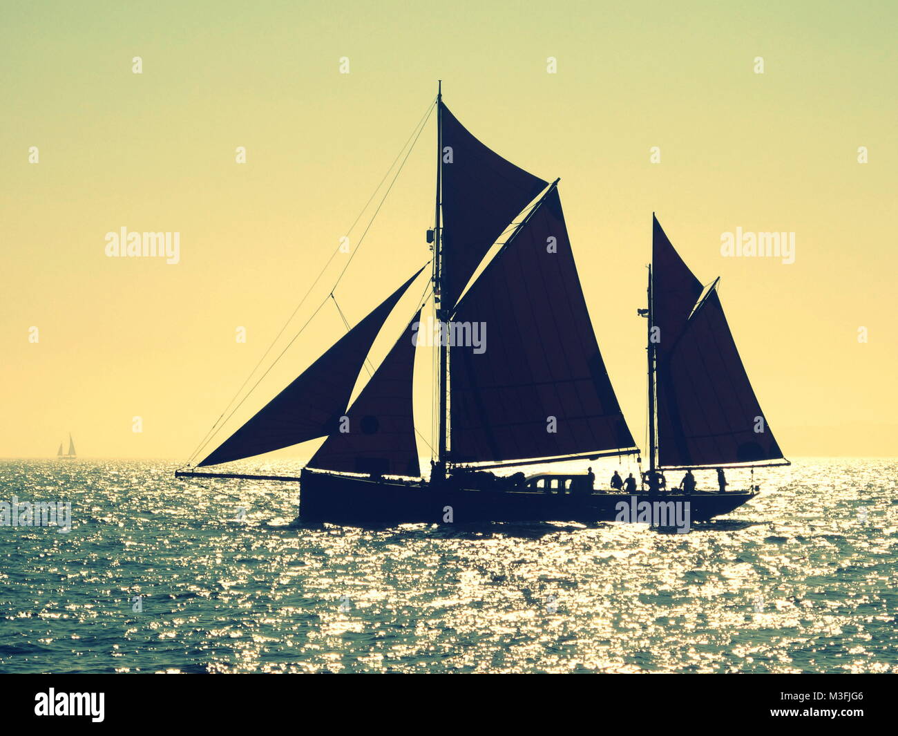 Brixham Trawler Provident Stock Photo - Alamy