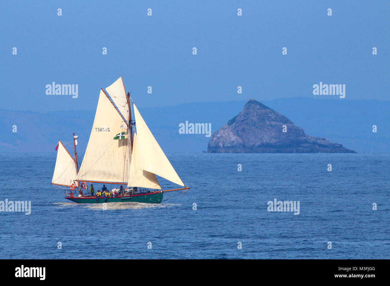 Moosk is the oldest vessel operated by The Island Trust, a sail ...