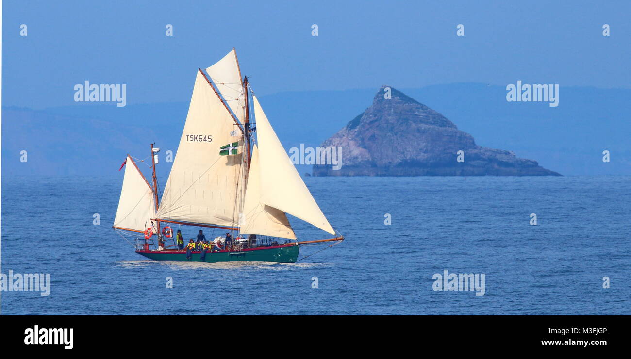 Moosk is the oldest vessel operated by The Island Trust, a sail ...