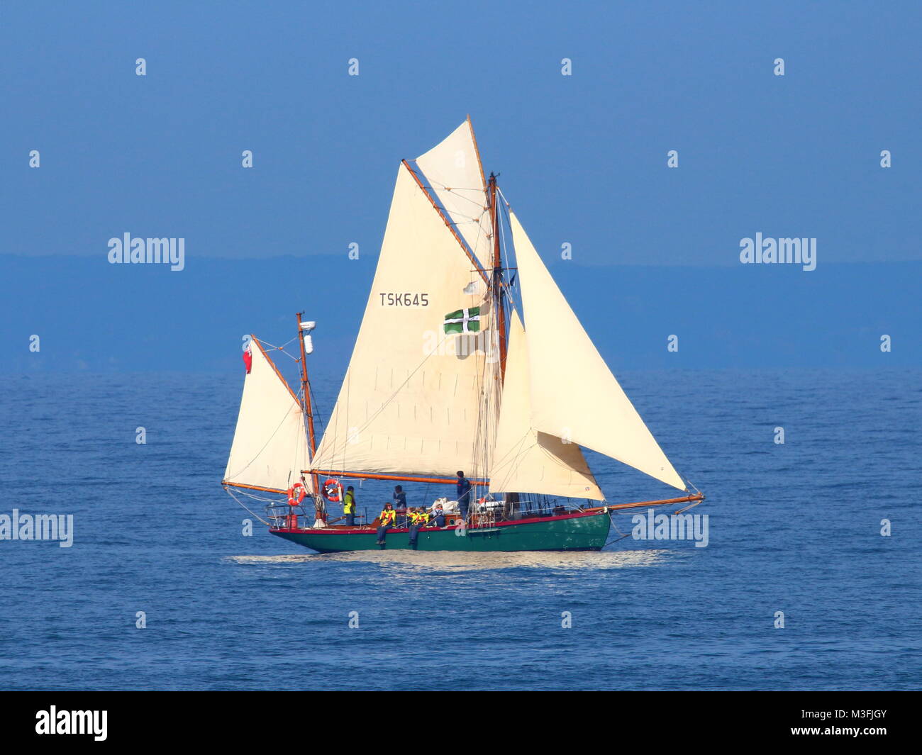 Moosk is the oldest vessel operated by The Island Trust, a sail ...