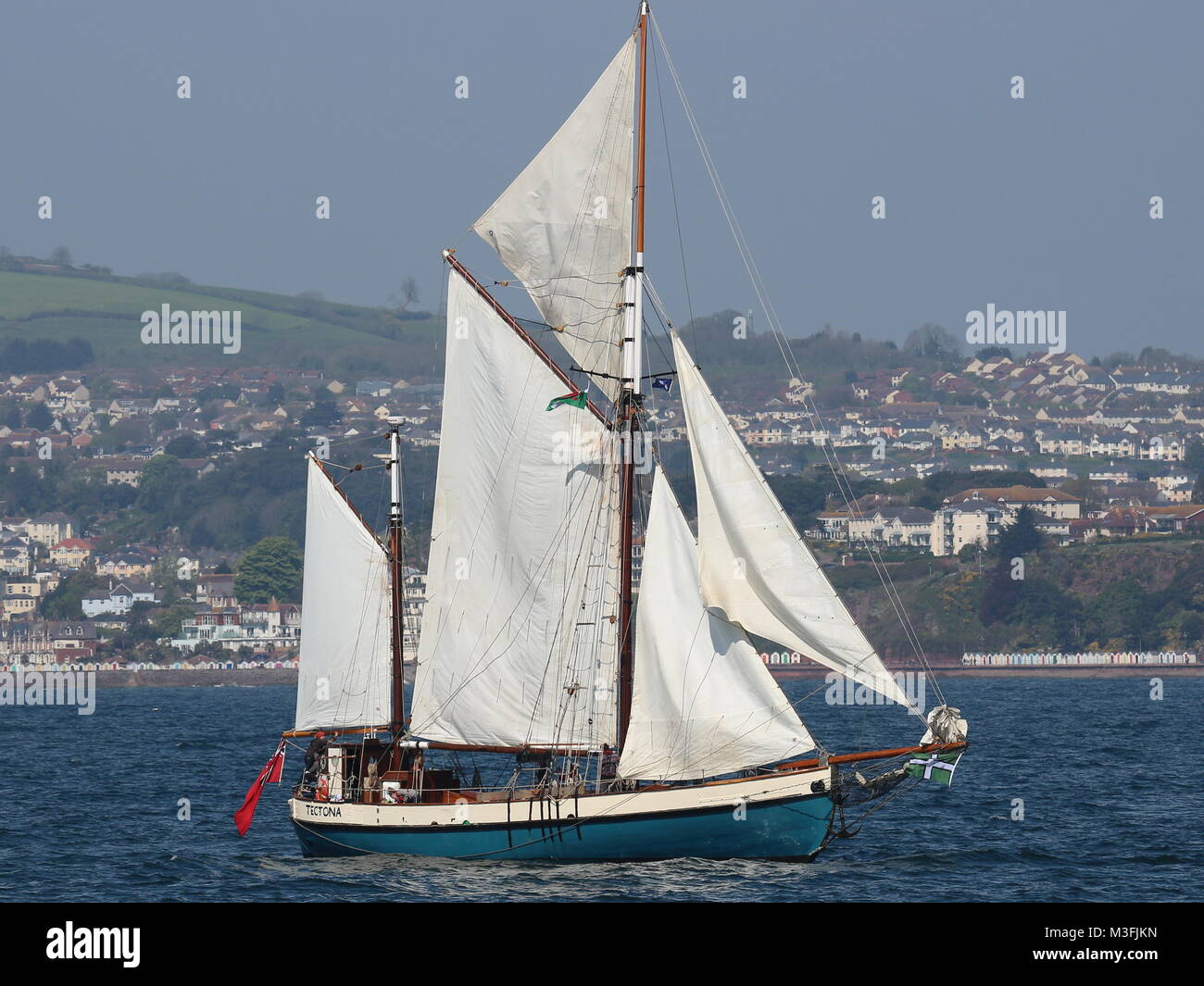 Gaff rigged ketch hi-res stock photography and images - Alamy