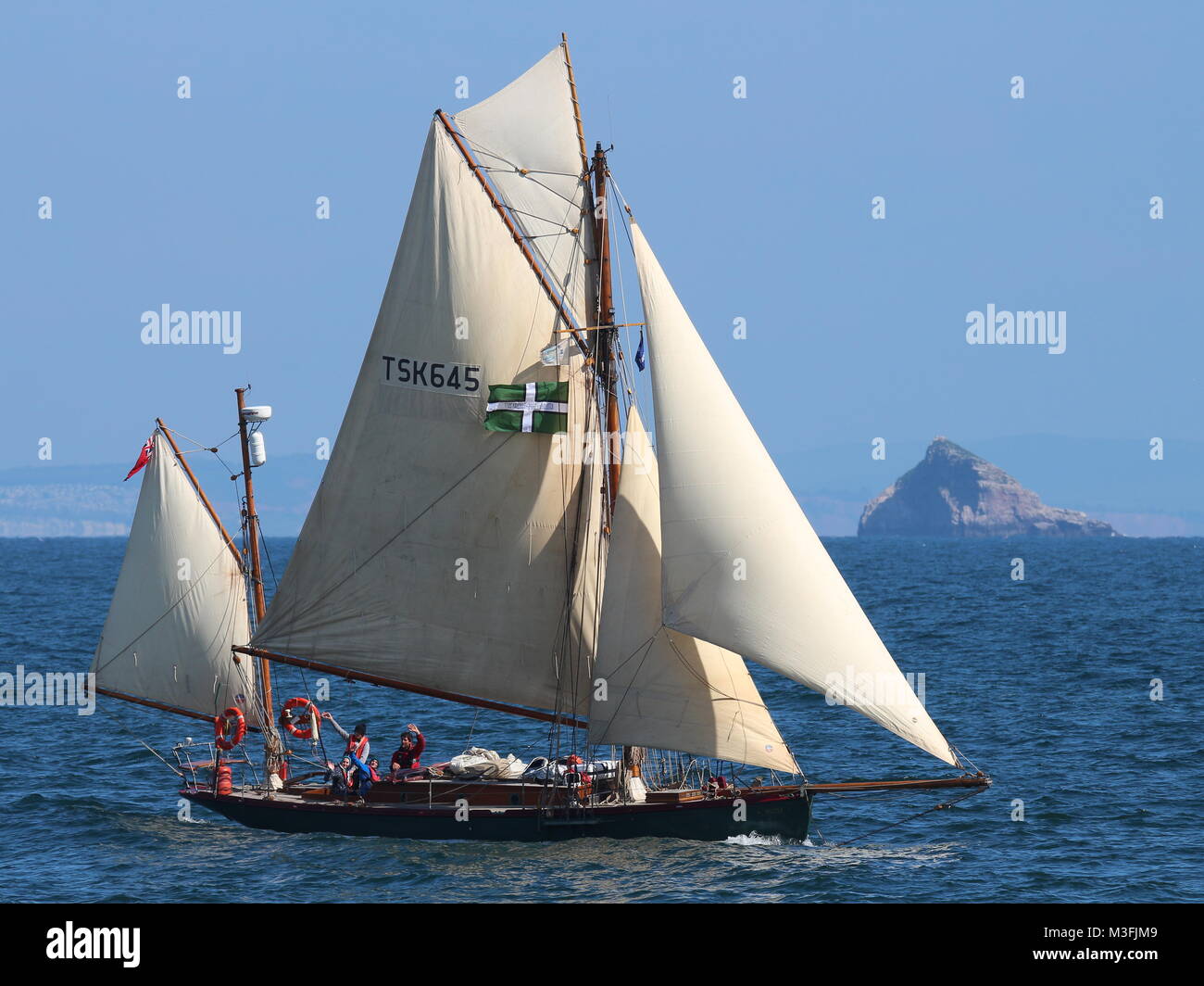 Moosk is the oldest vessel operated by The Island Trust, a sail ...