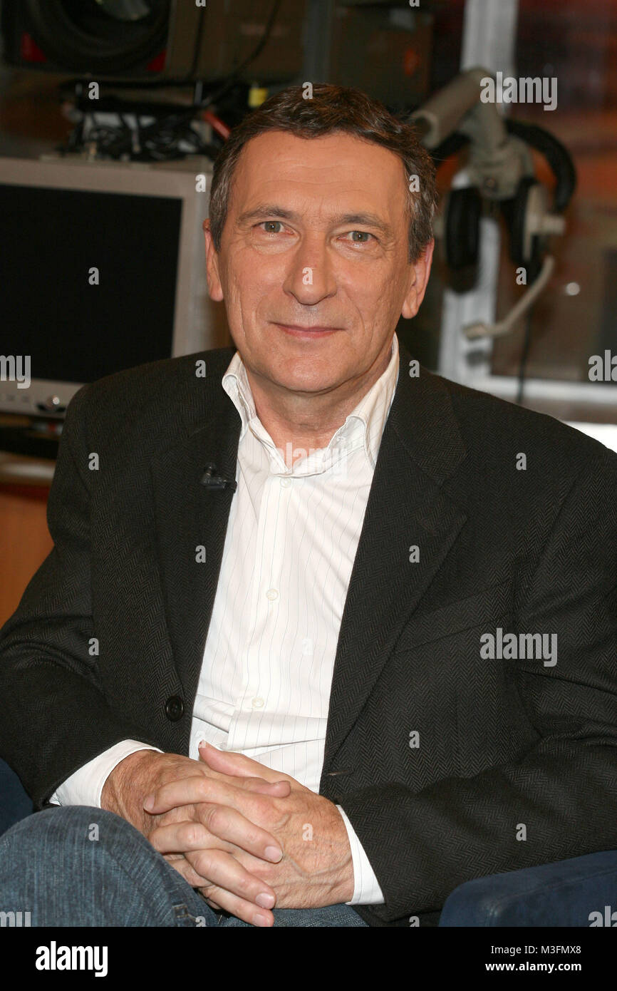 Kerner Aufzeichnung, 26.10.2006, Rudolf Kowalski, Schauspieler Stock ...