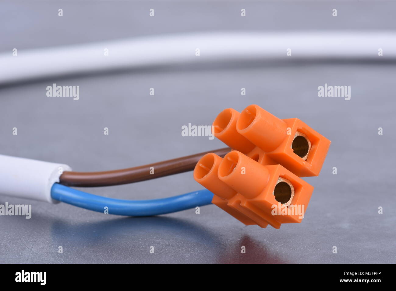 Cable for electrical installation Stock Photo - Alamy