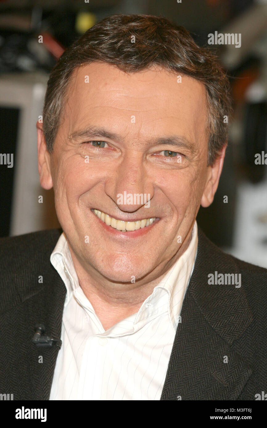 Kerner Aufzeichnung, 26.10.2006, Rudolf Kowalski, Schauspieler Stock ...