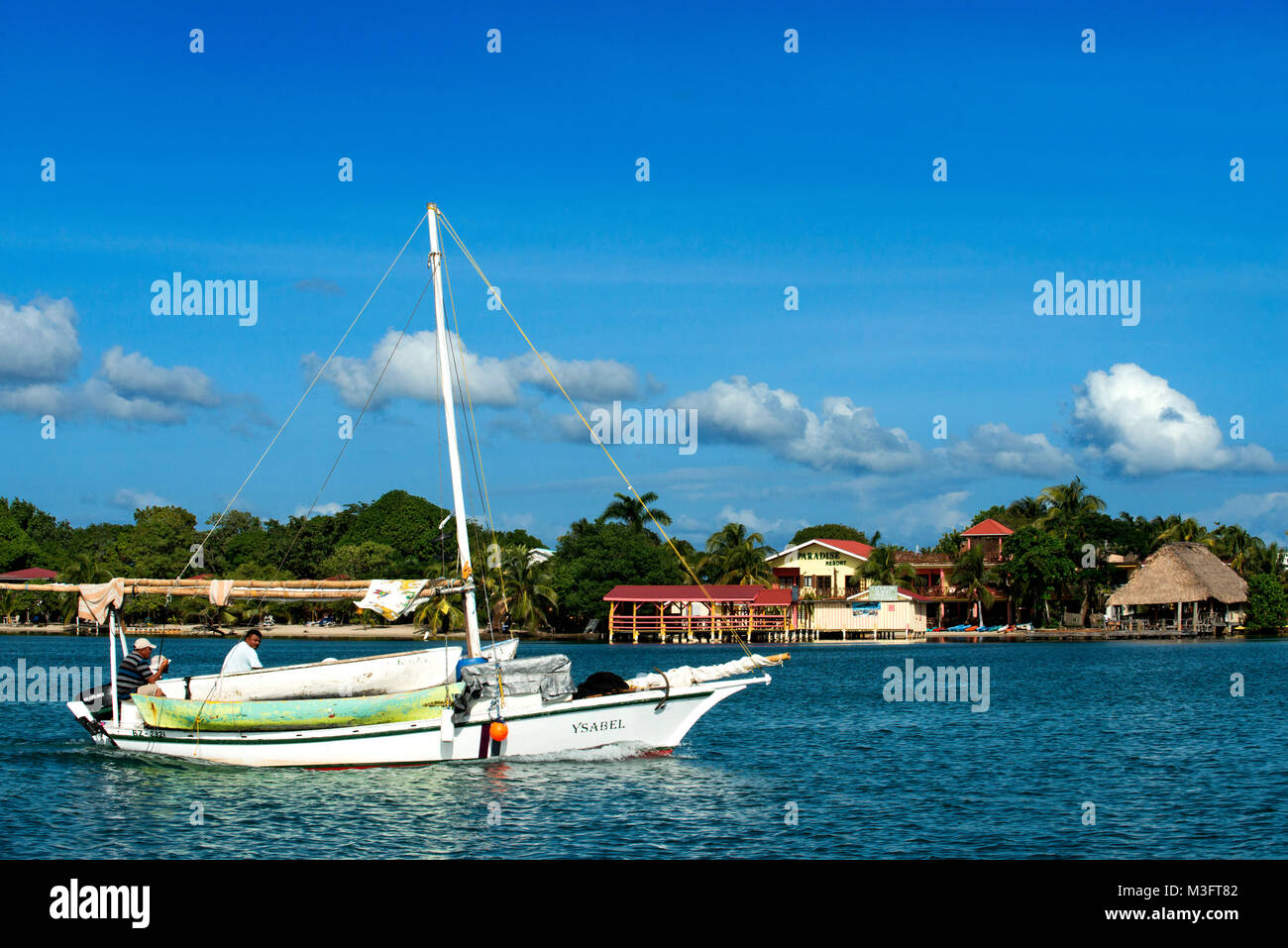 Belize fishing boats hi-res stock photography and images - Alamy