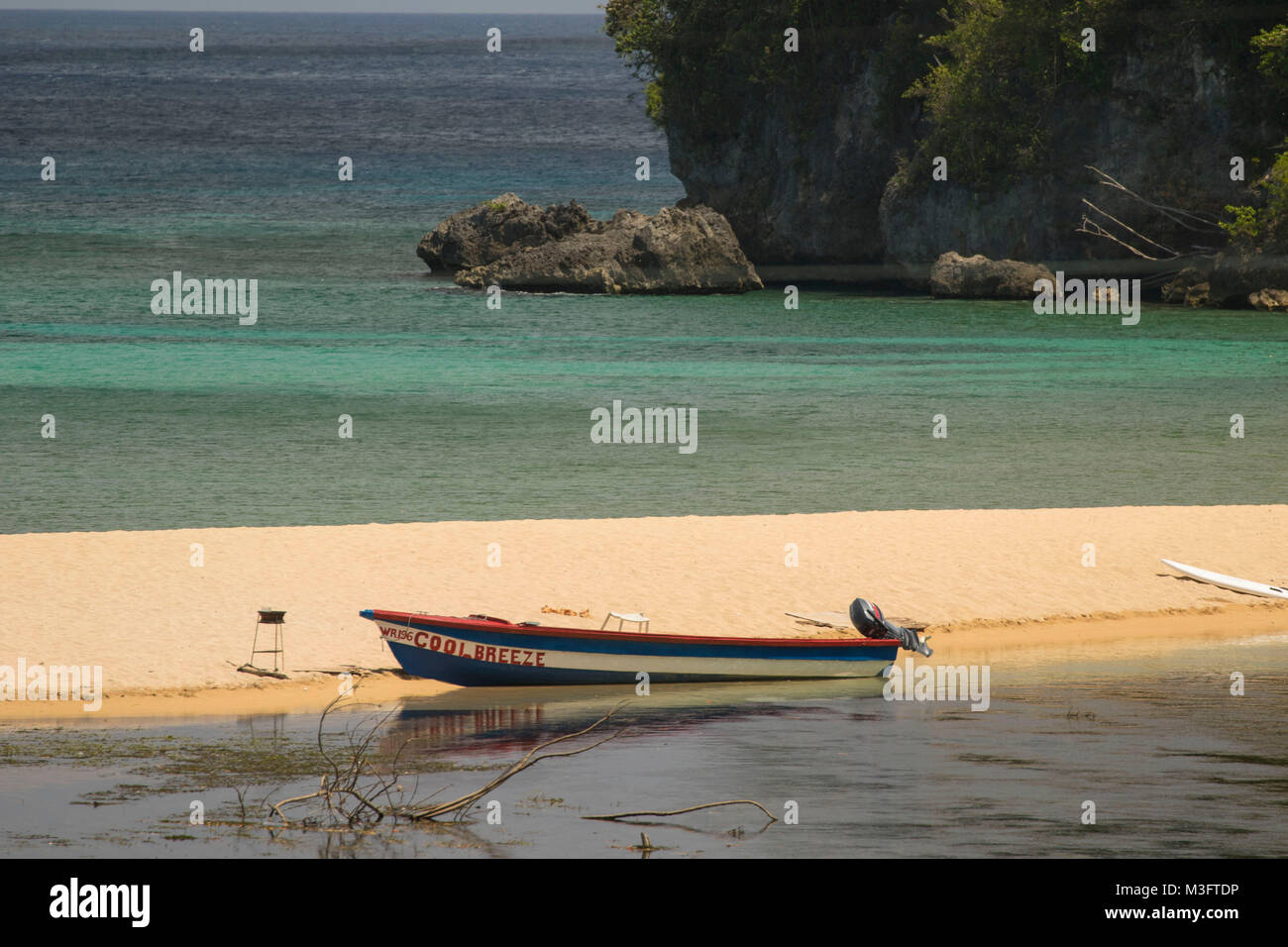 Reggae beach Ocho Rios, Jamaica, West Indies, Caribbean Stock Photo - Alamy