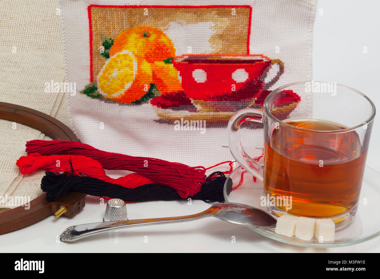 Needlework symbol High Resolution Stock Photography and Images - Alamy