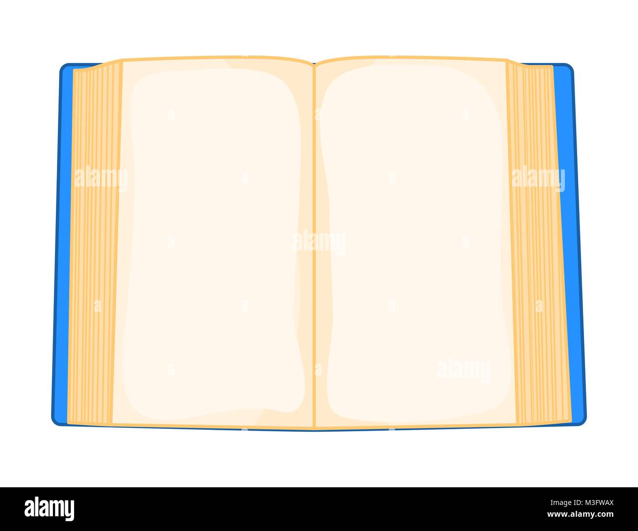 Cartoon open book hi-res stock photography and images - Alamy