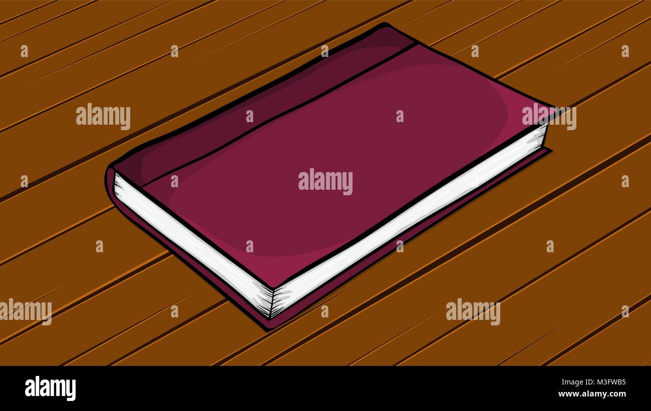 Cartoon book library Stock Vector Images - Alamy