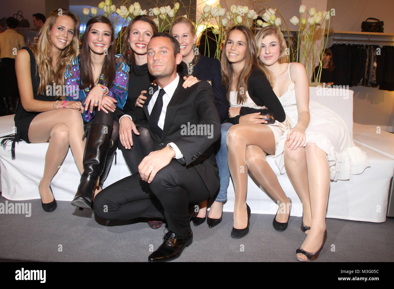 Vernissage "Fruehlingserwachen", Unger Neuer Wall, Hamburg, 17.02.2009 ...