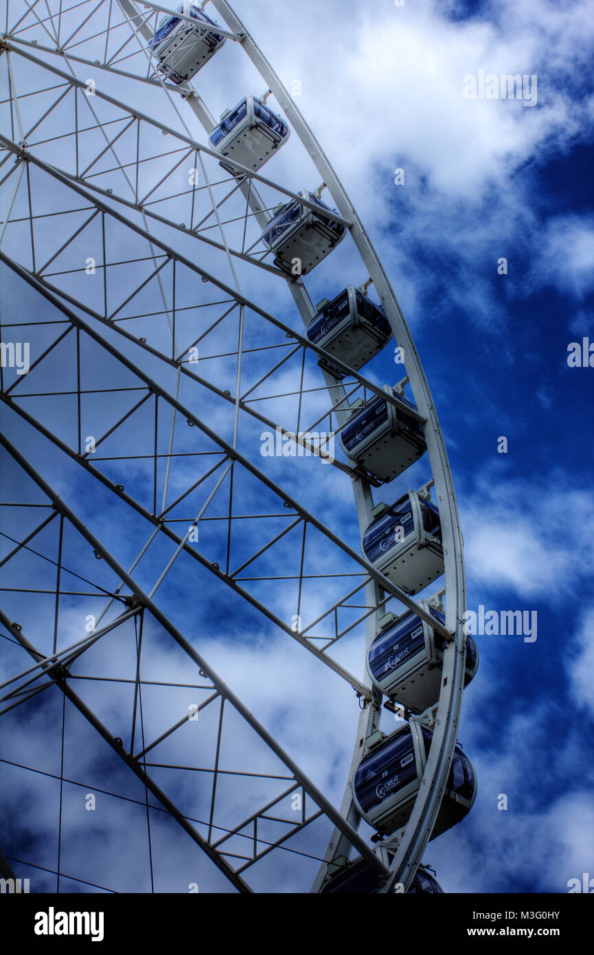 big wheel manchester Stock Photo - Alamy