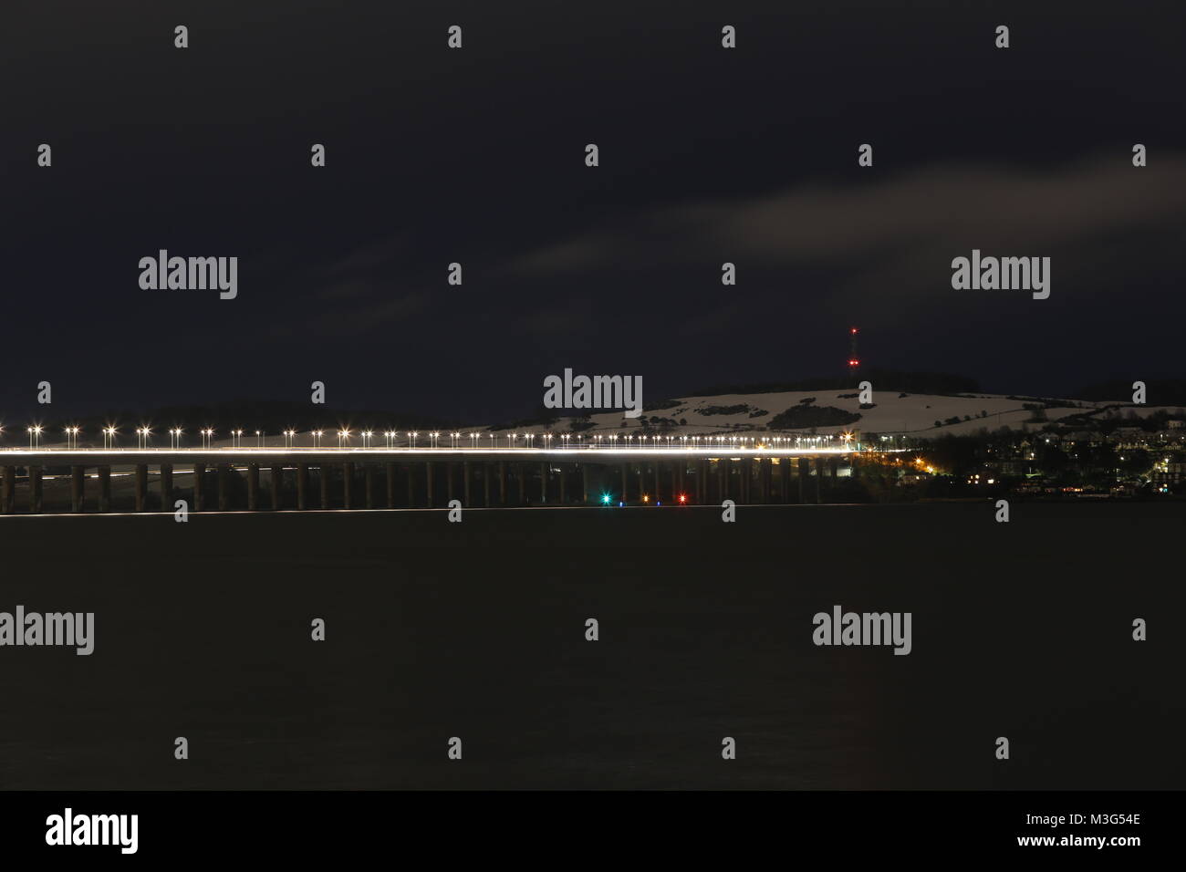 Tay road bridge snow hi-res stock photography and images - Alamy