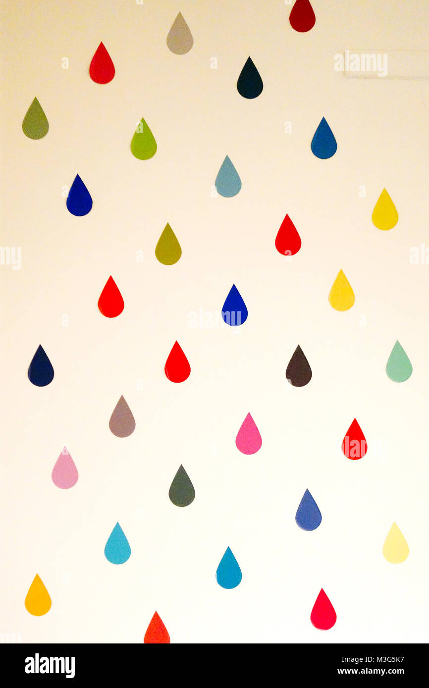 Coloured raindrops hi-res stock photography and images - Alamy