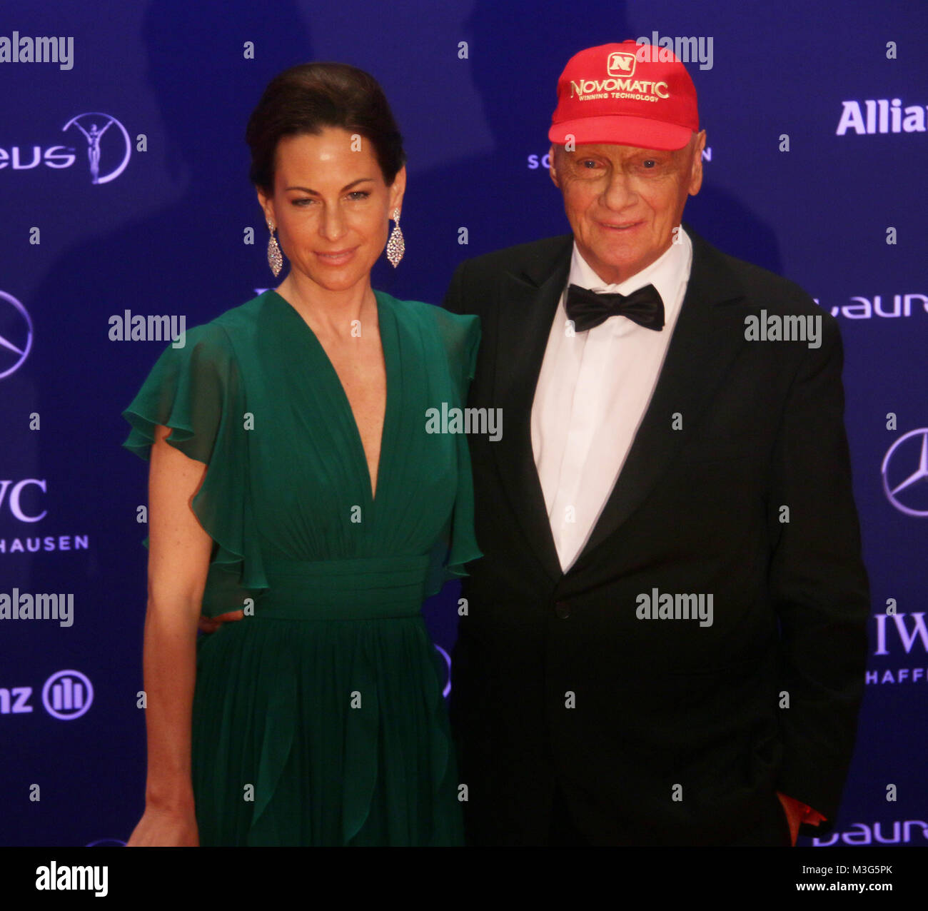 Niki lauda and birgit lauda hi-res stock photography and images - Alamy