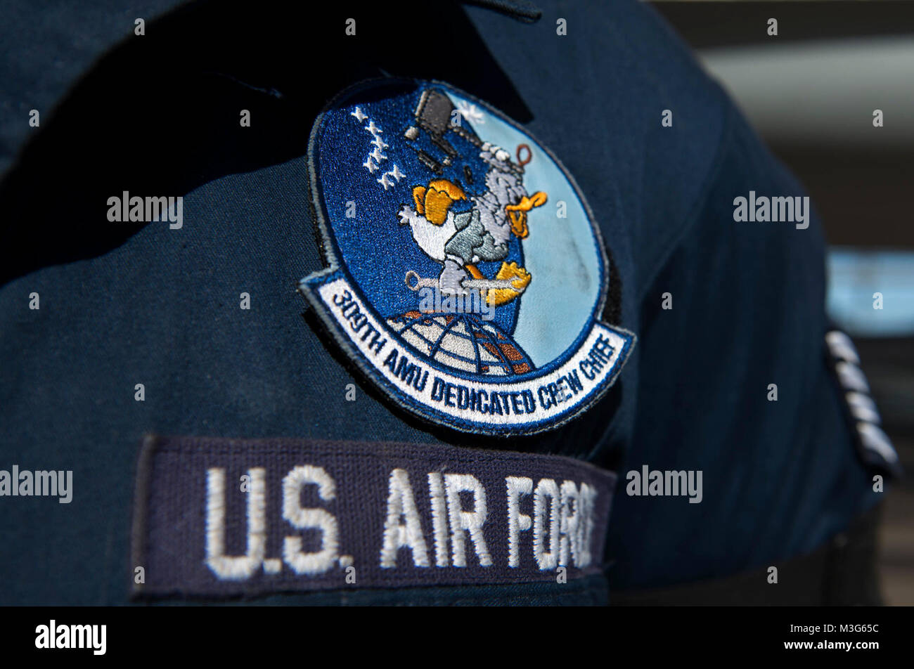 Staff Sgt. Drake Keske, 309th Aircraft Maintenance Unit dedicated crew ...