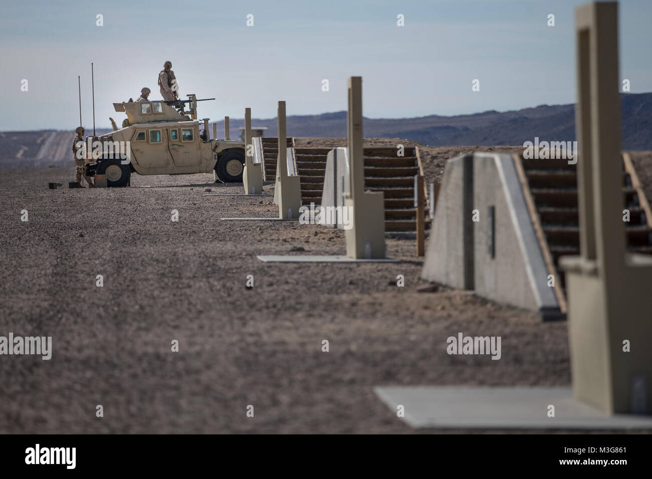 U.S. Marines with Bravo Battery, 2nd Low Altitude Air Defense (LAAD ...