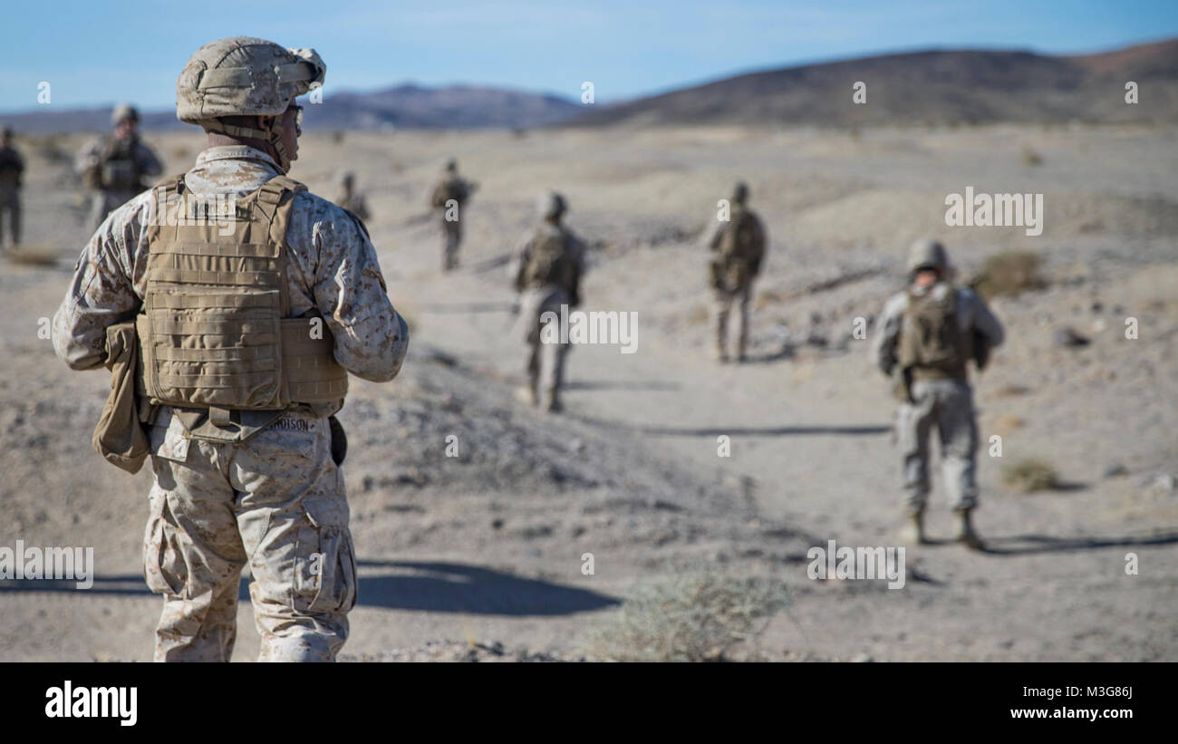 U.S. Marine Corps Sgt. Quentin O. Hardison, a low altitude air defense ...