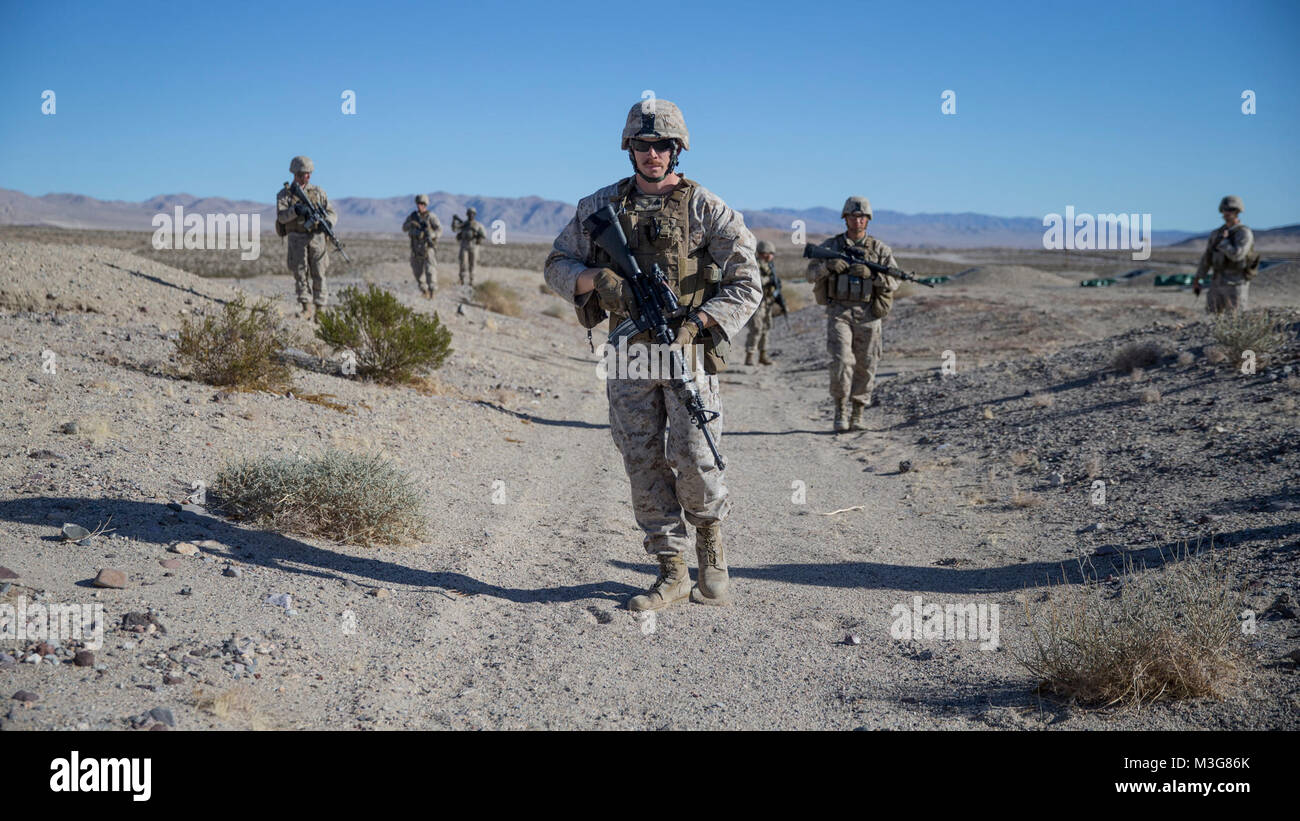 U.S. Marine Corps Sgt. Aaron Reyburn, a low altitude air defense (LAAD ...
