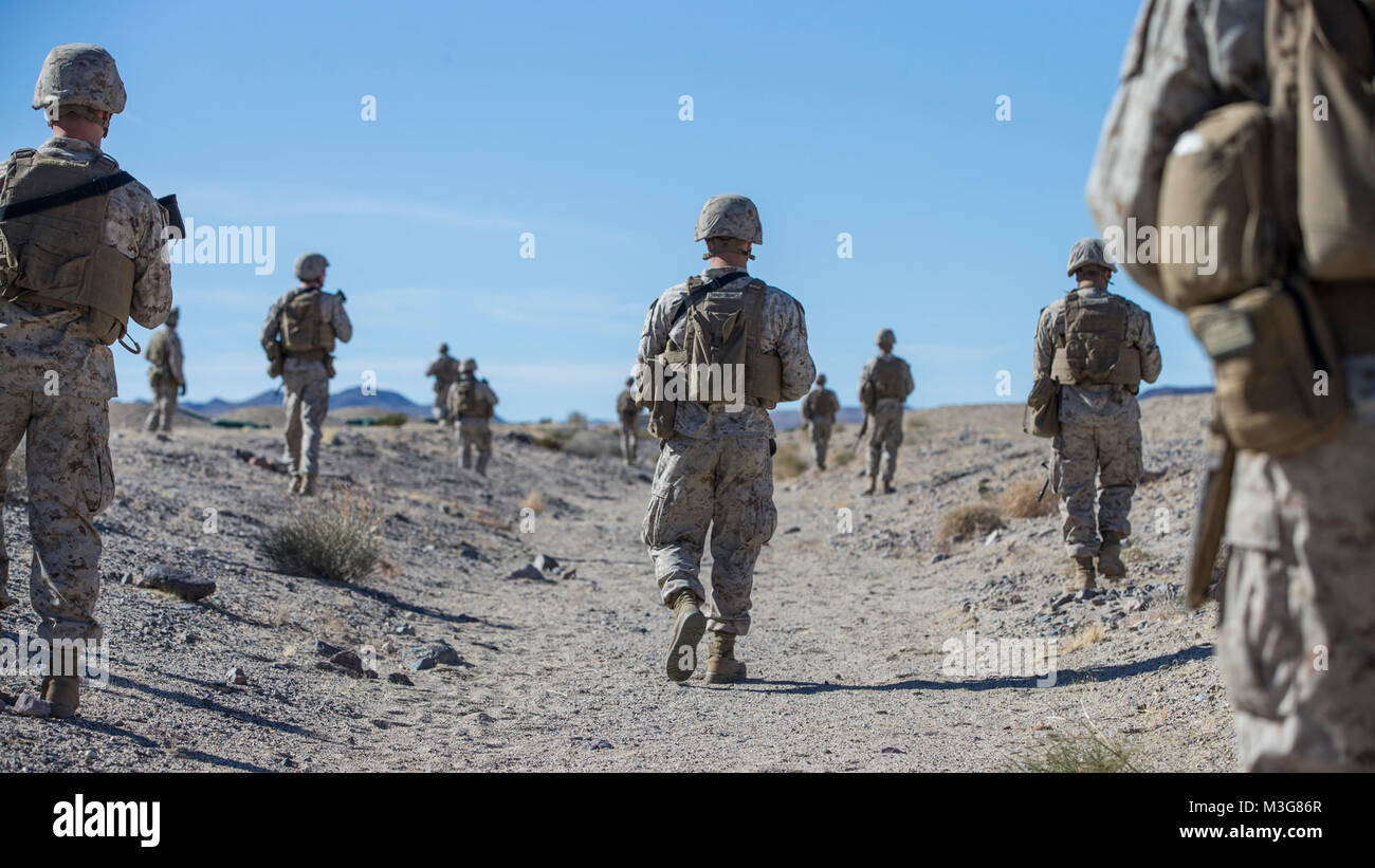 U.S. Marines with Bravo Battery, 2nd Low Altitude Air Defense (LAAD ...
