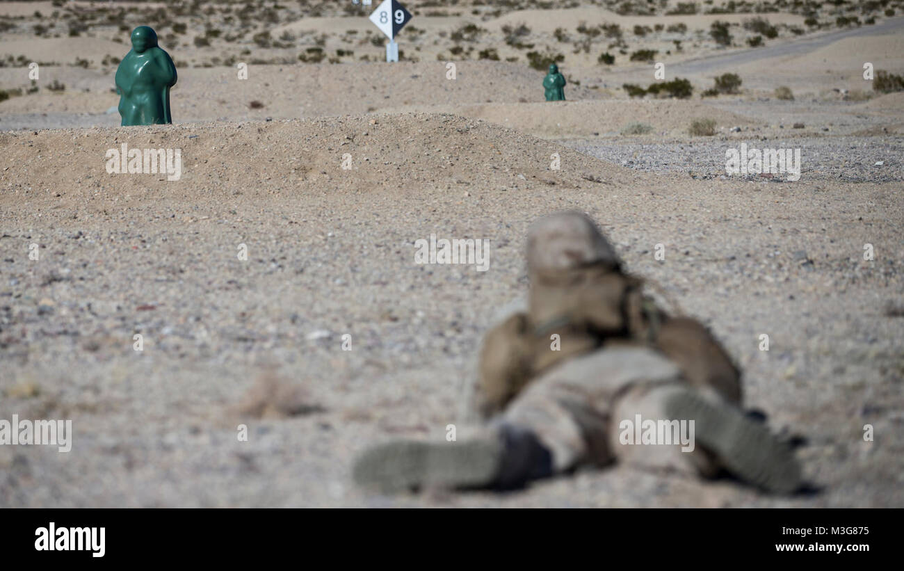 A U.S. Marine with Bravo Battery, 2nd Low Altitude Air Defense (LAAD ...