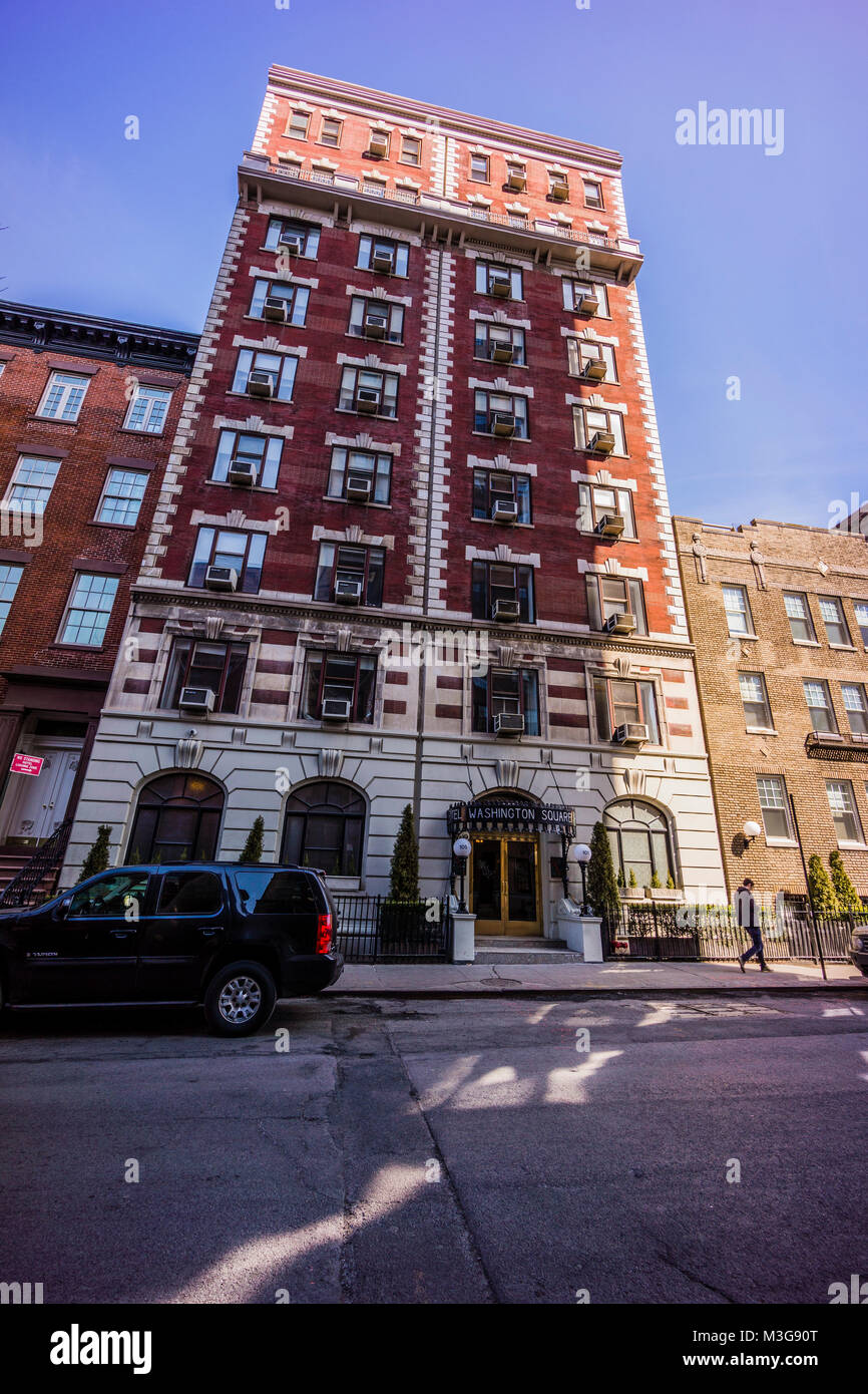 Washington Square Hotel Washington Square Park Manhattan New York, New ...