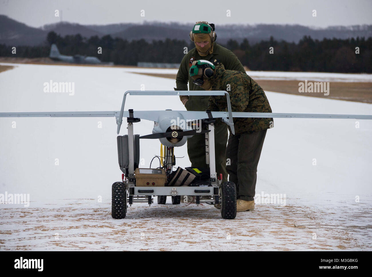 Unmanned aerial vehicle squadron 2 vmu 2 hi-res stock photography and ...