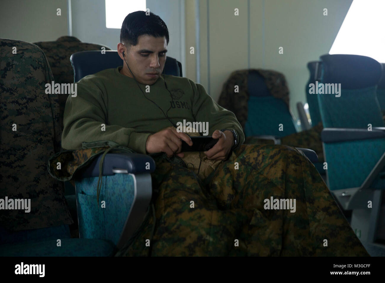 U.S. Marine Cpl. David Banda, a Notus, Idaho Native, is a field radio ...