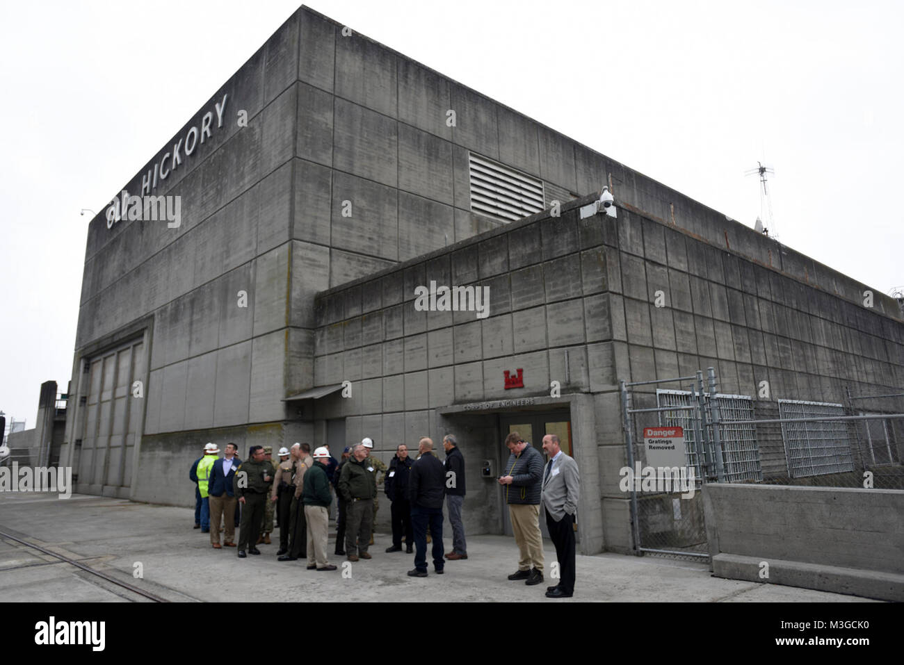 Participants of First Responders Day tour the Old Hickory Dam ...