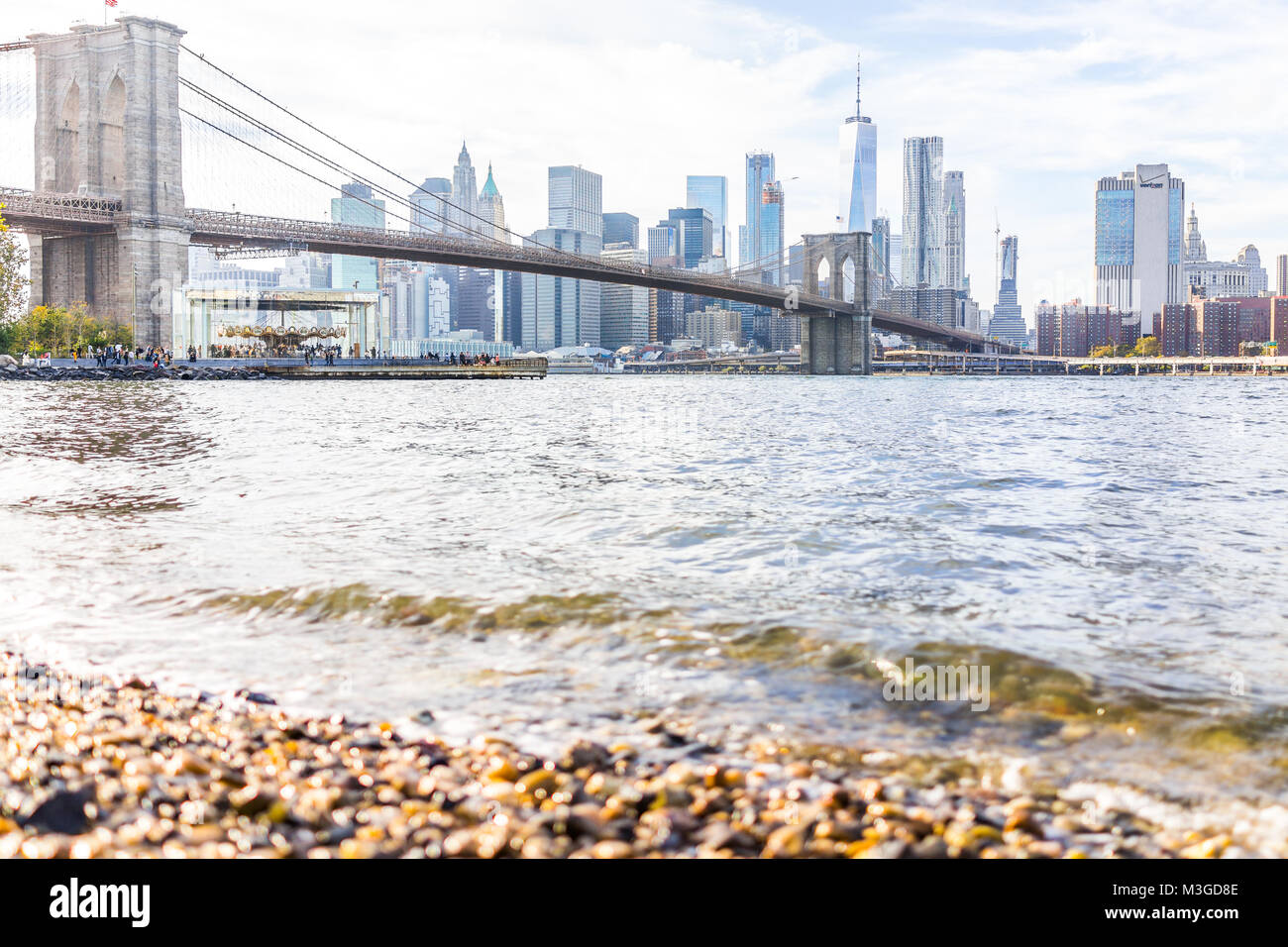 Brooklyn bridge park beach hi-res stock photography and images - Alamy