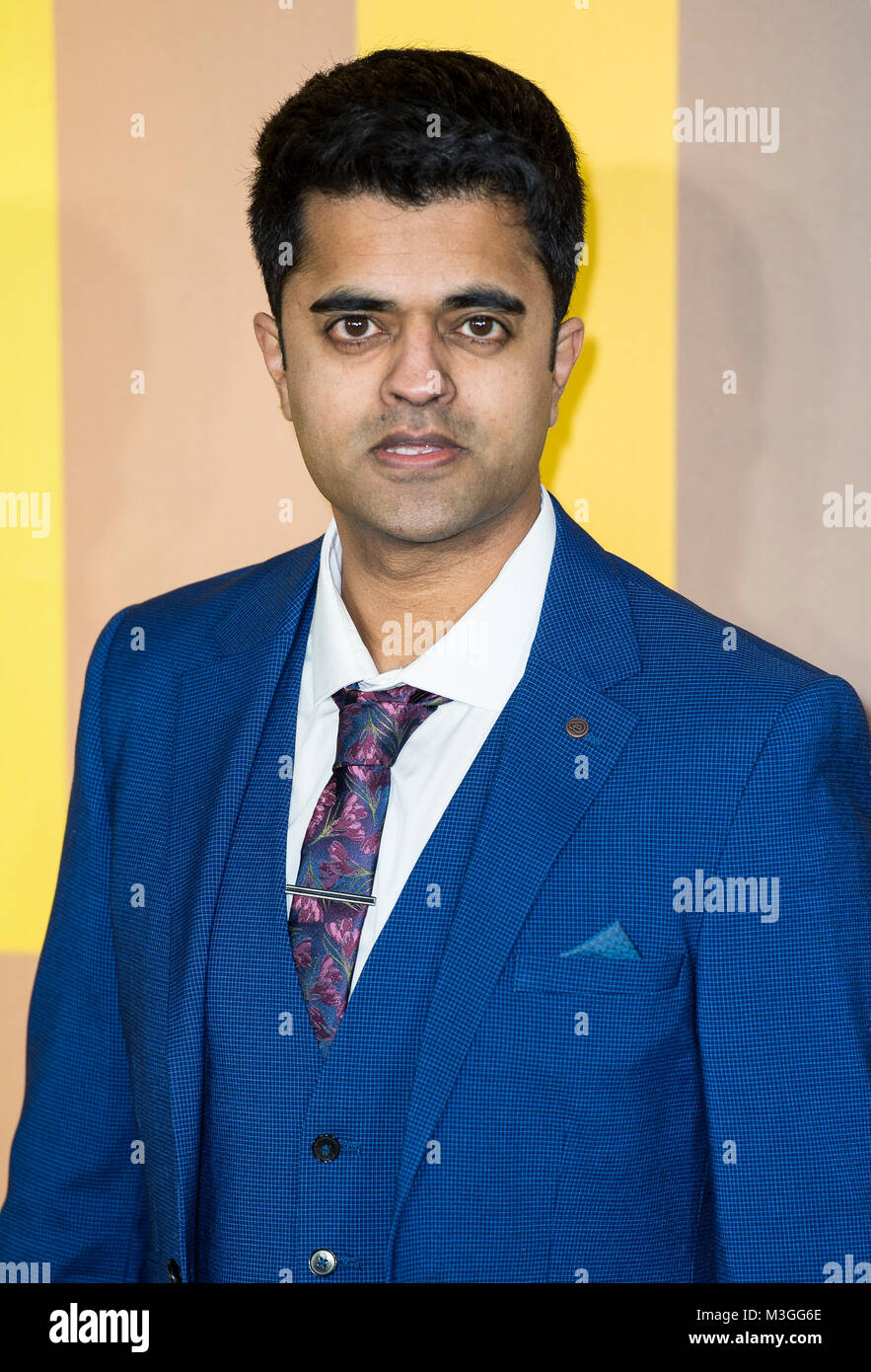 Divian Ladwa attends the European Premiere of Marvel Studios' 'Black ...