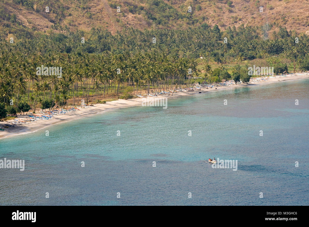 Eastern coastal area of Lombok between Senggigi and Mangsit. Lombok ...