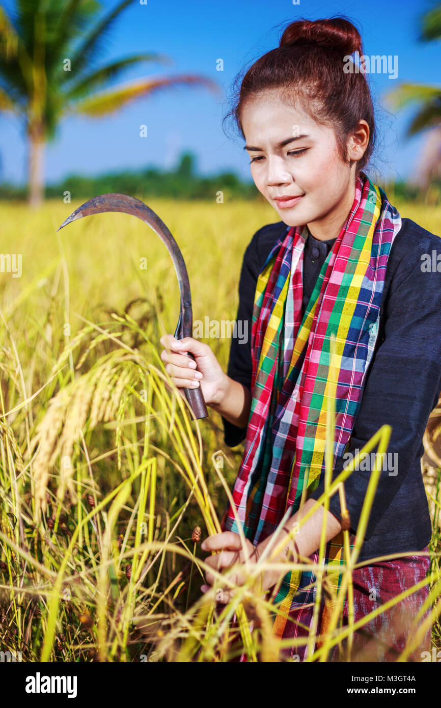 Work female worker in loincloth hi-res stock photography and images - Alamy
