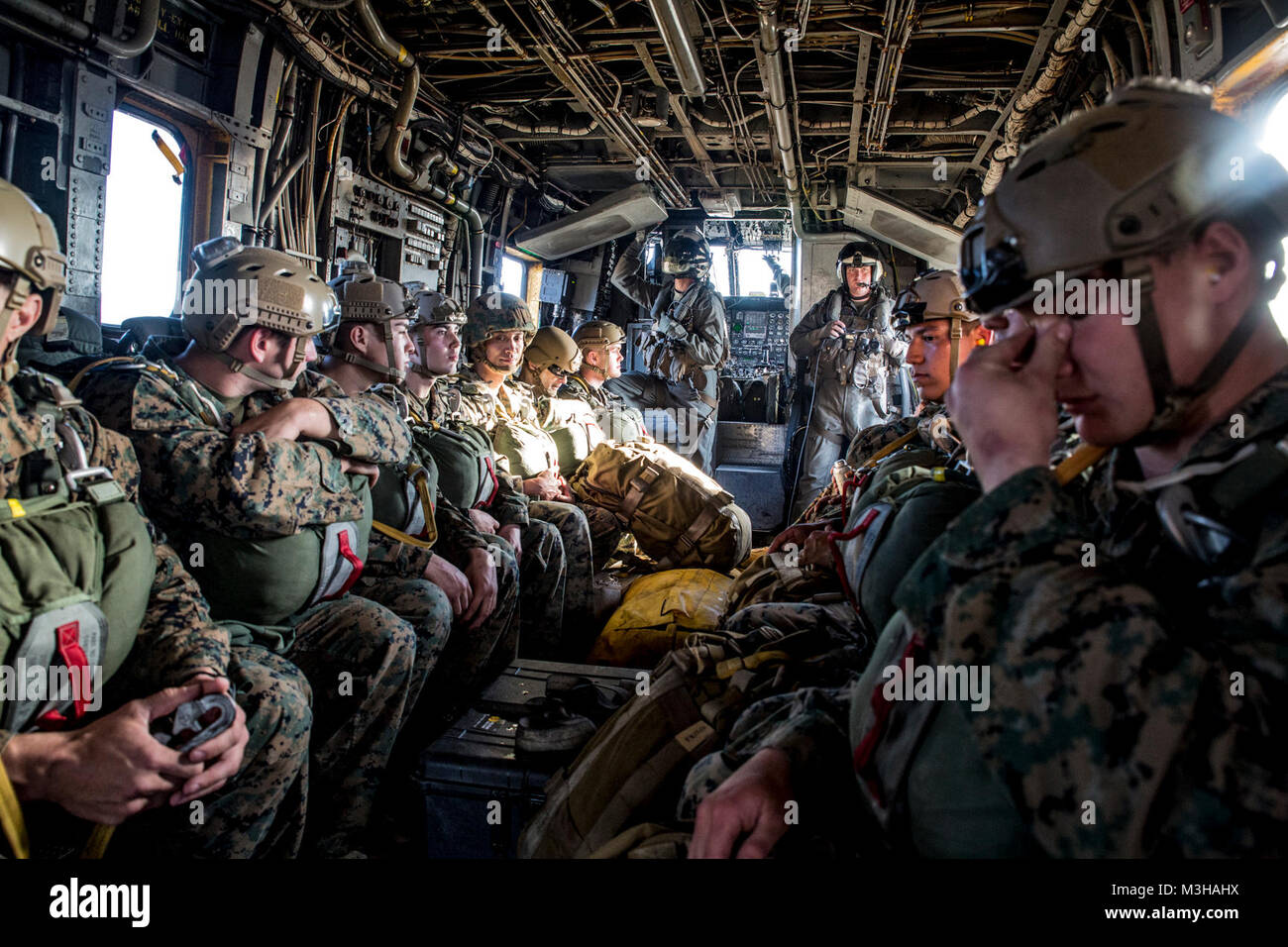 U.S. Marines with 1st Reconnaissance Battalion, 1st Marine Division ...
