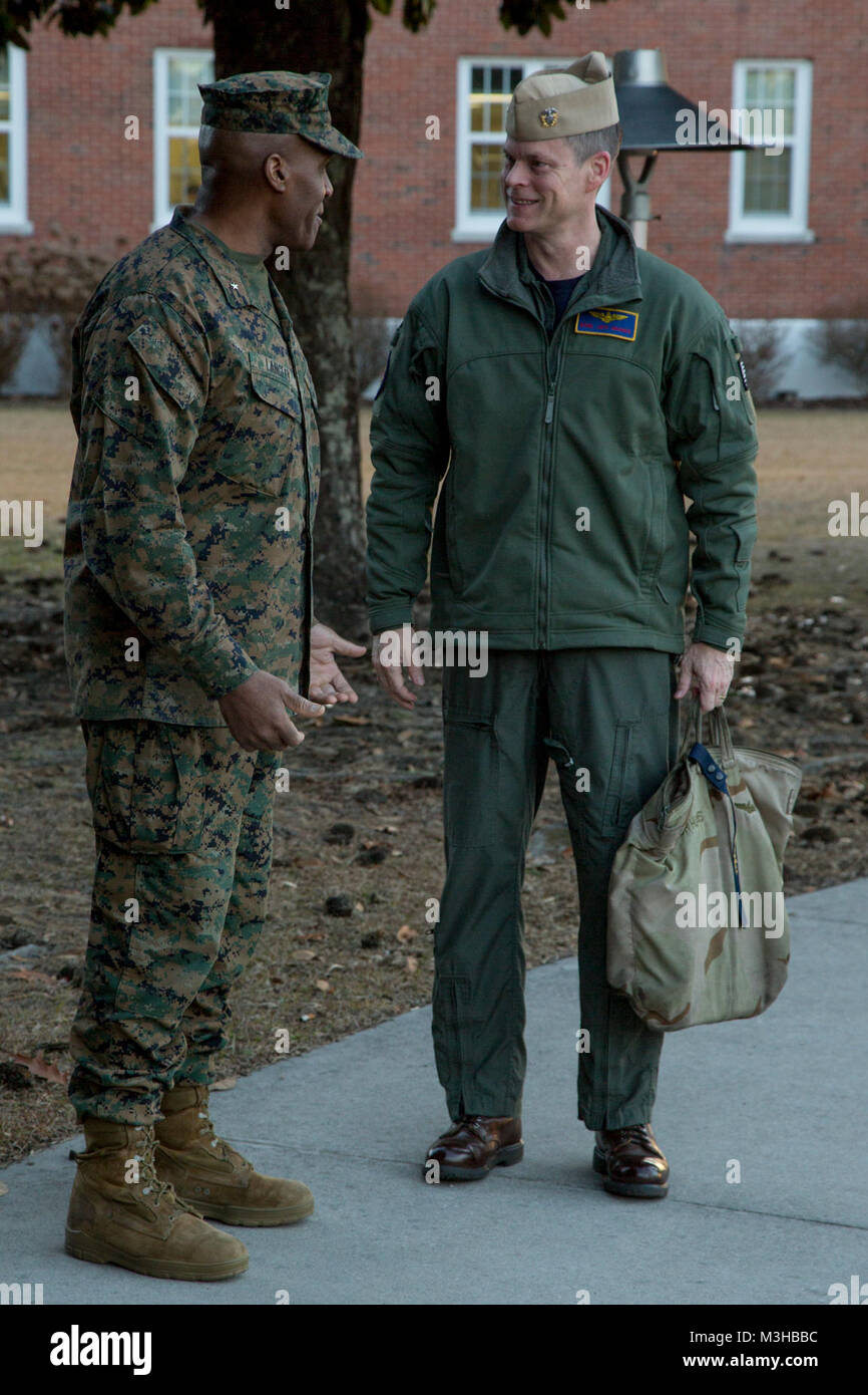 U.S. Marine Corps Brig. Gen. Michael E. Langley, commanding general ...