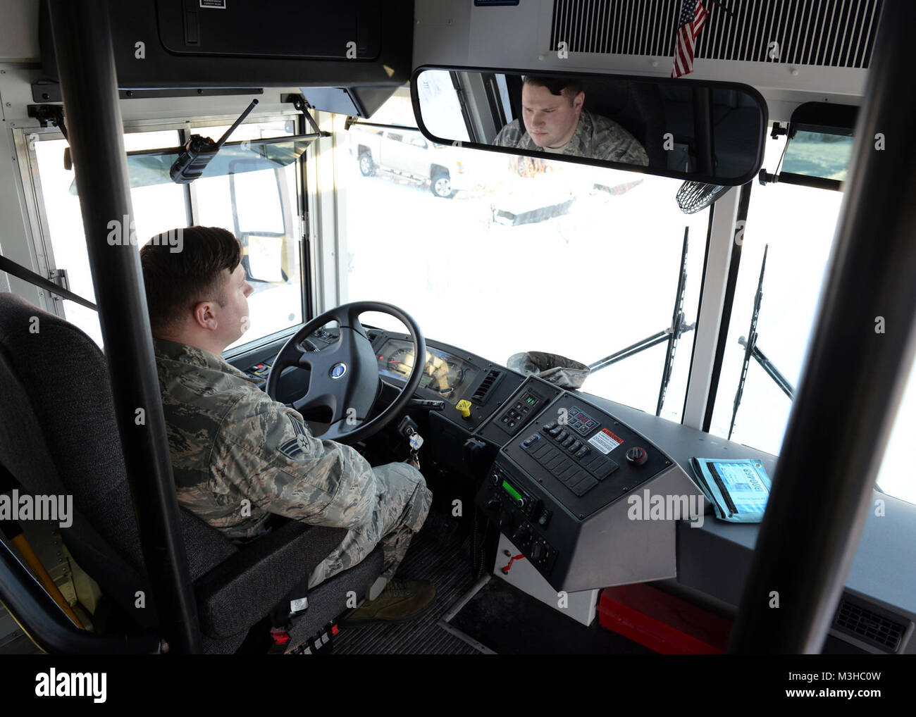 Senior Airman Luke Clark, a 773d Logistics Readiness Squadron Vehicle ...