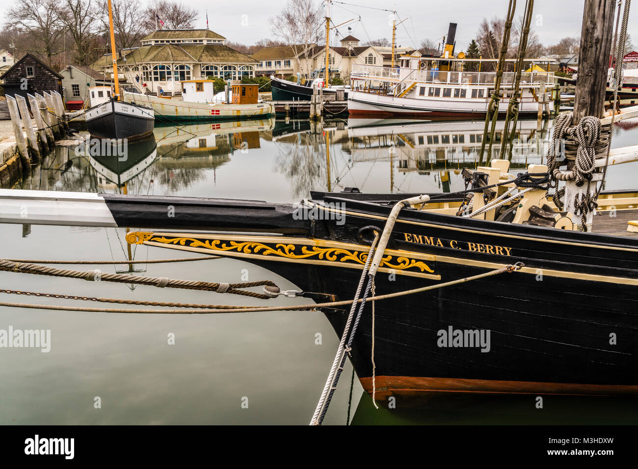 Mystic Seaport Mystic, Connecticut, USA Stock Photo - Alamy