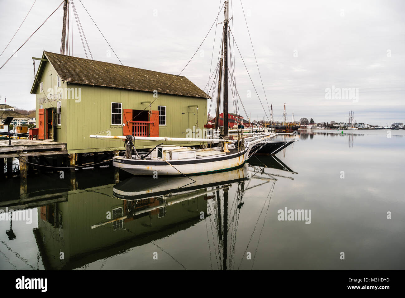 Mystic Seaport Mystic, Connecticut, USA Stock Photo - Alamy