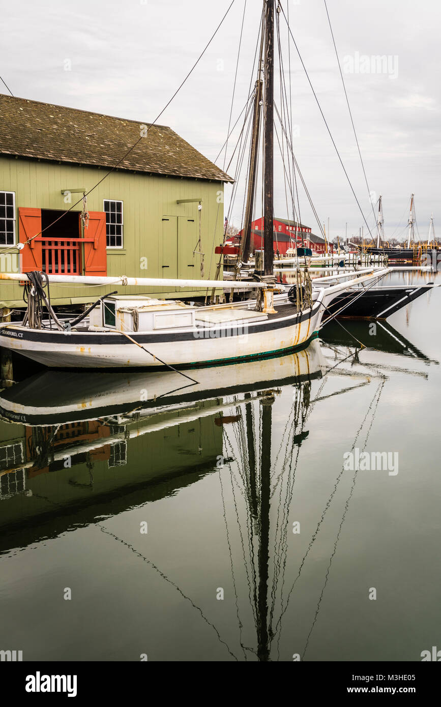 Mystic Seaport Mystic, Connecticut, USA Stock Photo - Alamy