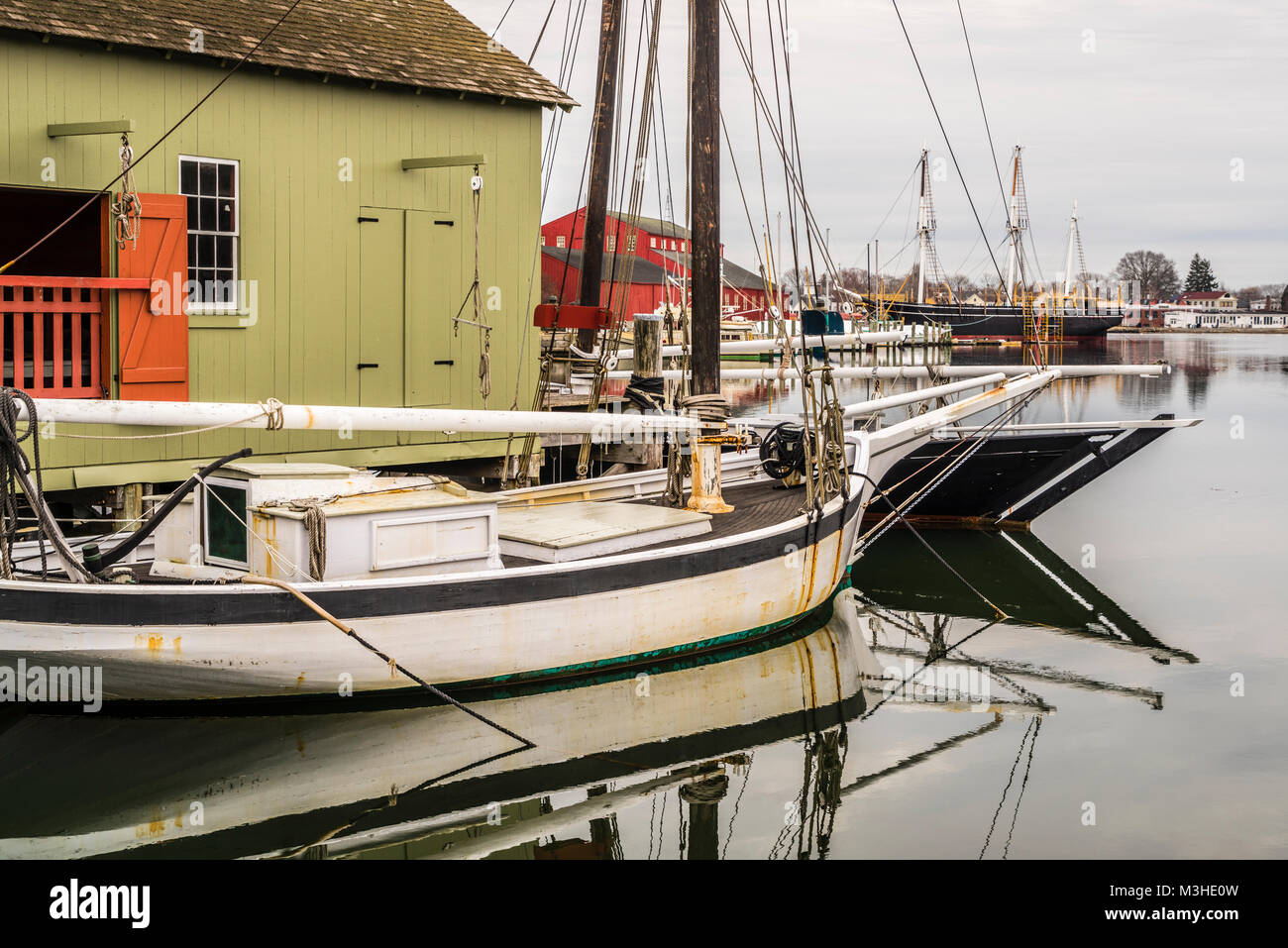 Mystic Seaport Mystic, Connecticut, USA Stock Photo - Alamy