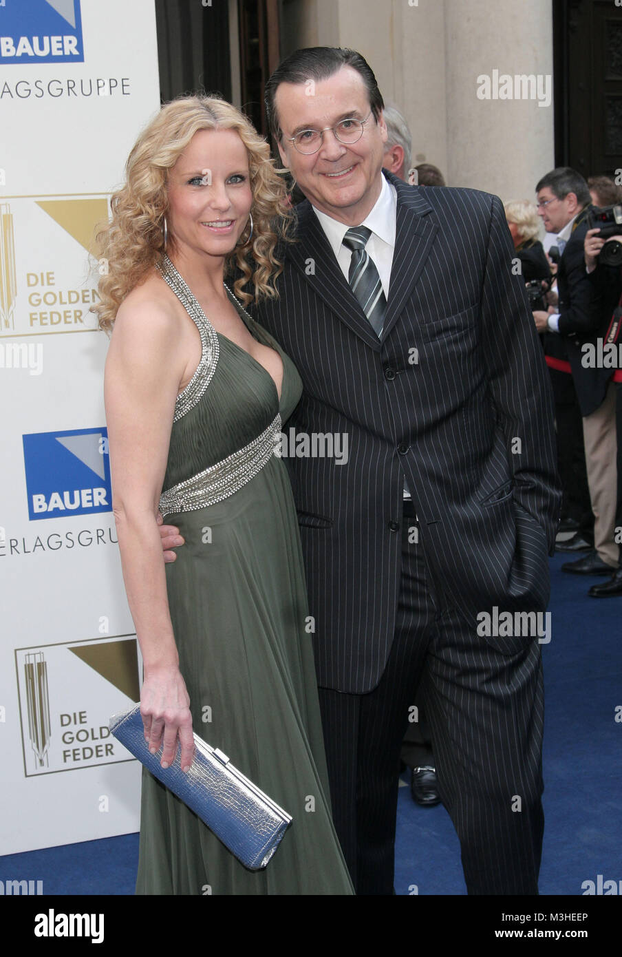 Katja Bukhard und Hans Mahr Goldene Feder 2008 in der Handelskammer ...