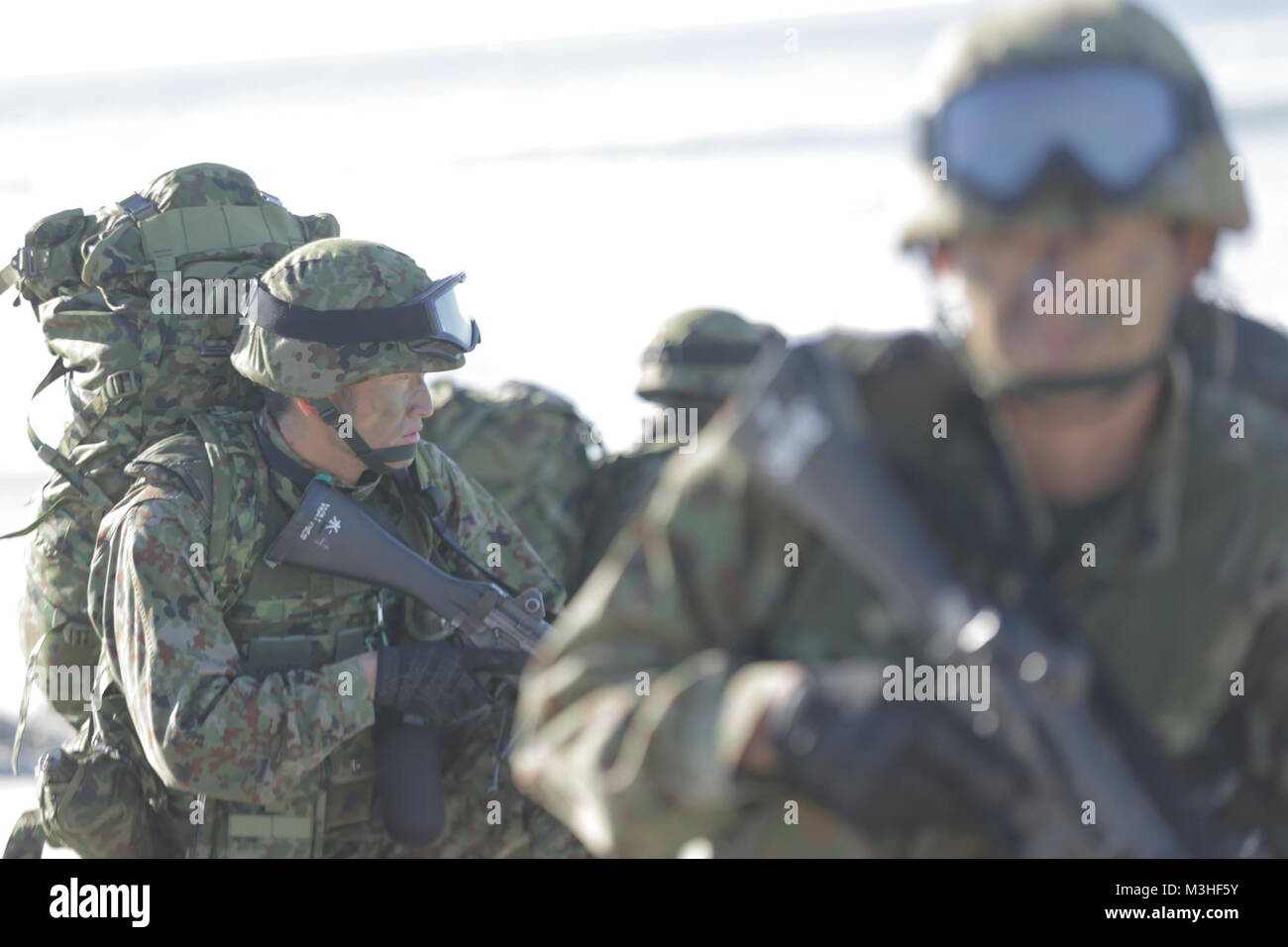 MARINE CORPS BASE CAMP PENDLETON, Calif. – Japanese Soldiers, with the ...