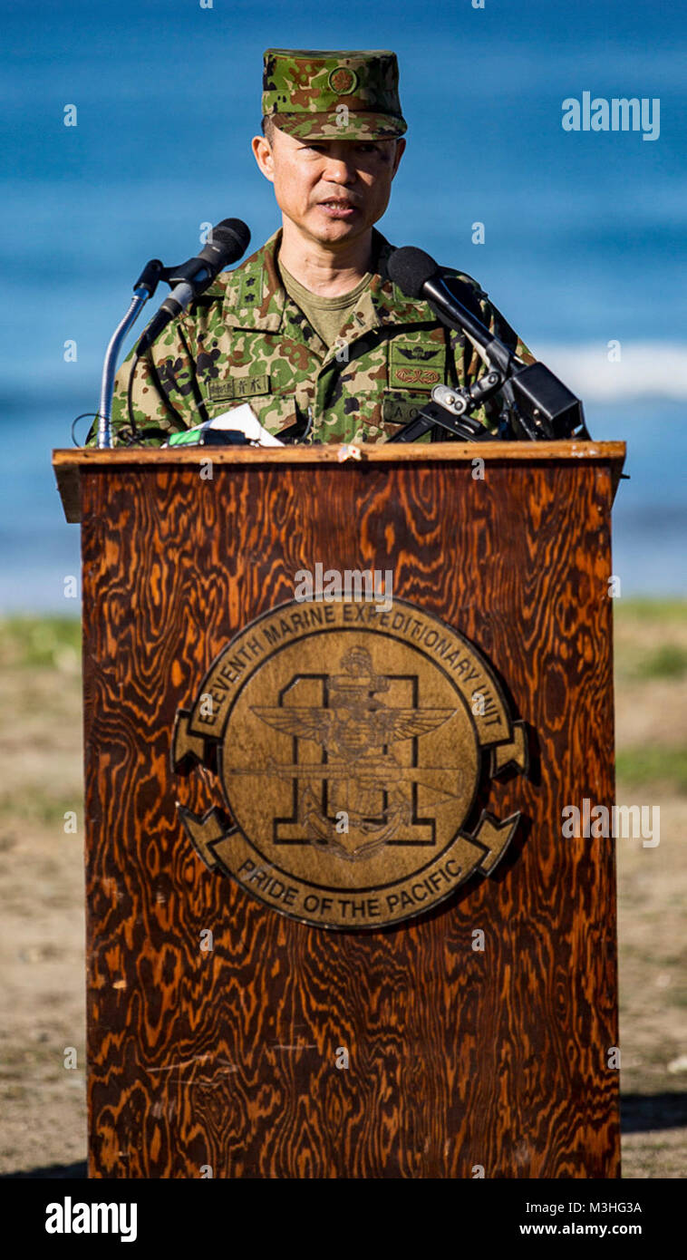 MARINE CORPS BASE CAMP PENDLETON, Calif. – Maj. Gen. Shinichi Aoki, the ...