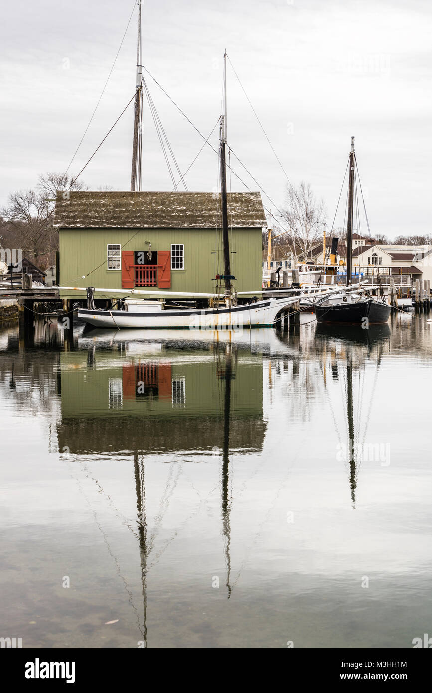 Mystic Seaport Mystic, Connecticut, USA Stock Photo - Alamy