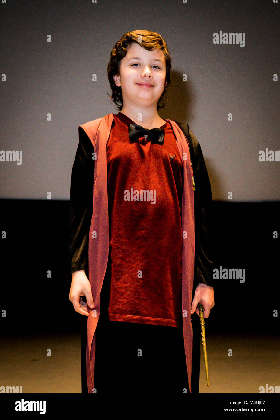 SHAPE, Belgium (Feb. 06, 2018) Aidric Potkovic poses during a costume ...